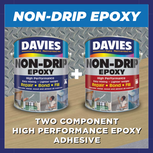 Davies Non-Drip Epoxy Filler for Concrete, Wood, Metal and Almost All ...