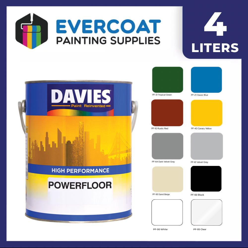 Davies Powerfloor™ Floor Coatings – Evercoat Painting Supplies
