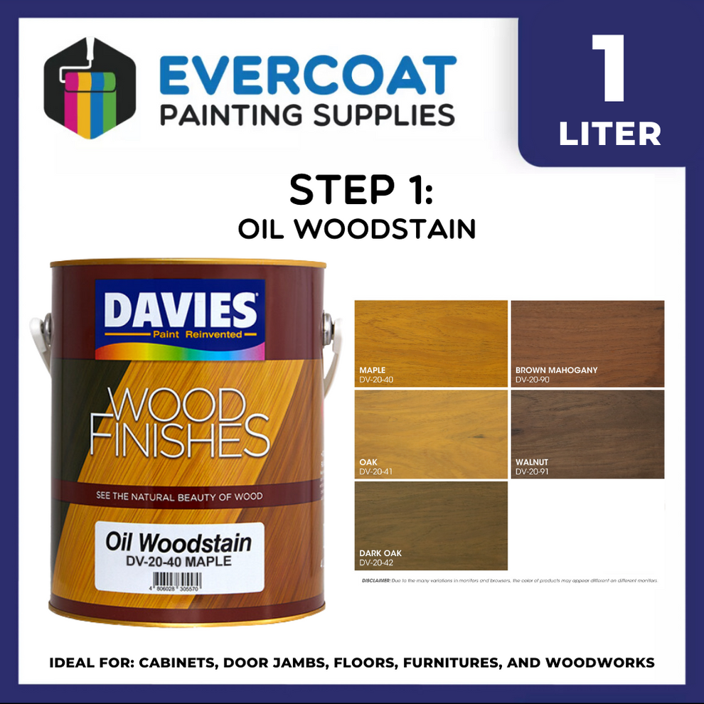 Davies Oil Woodstain® Wood Finishes – Evercoat Painting Supplies