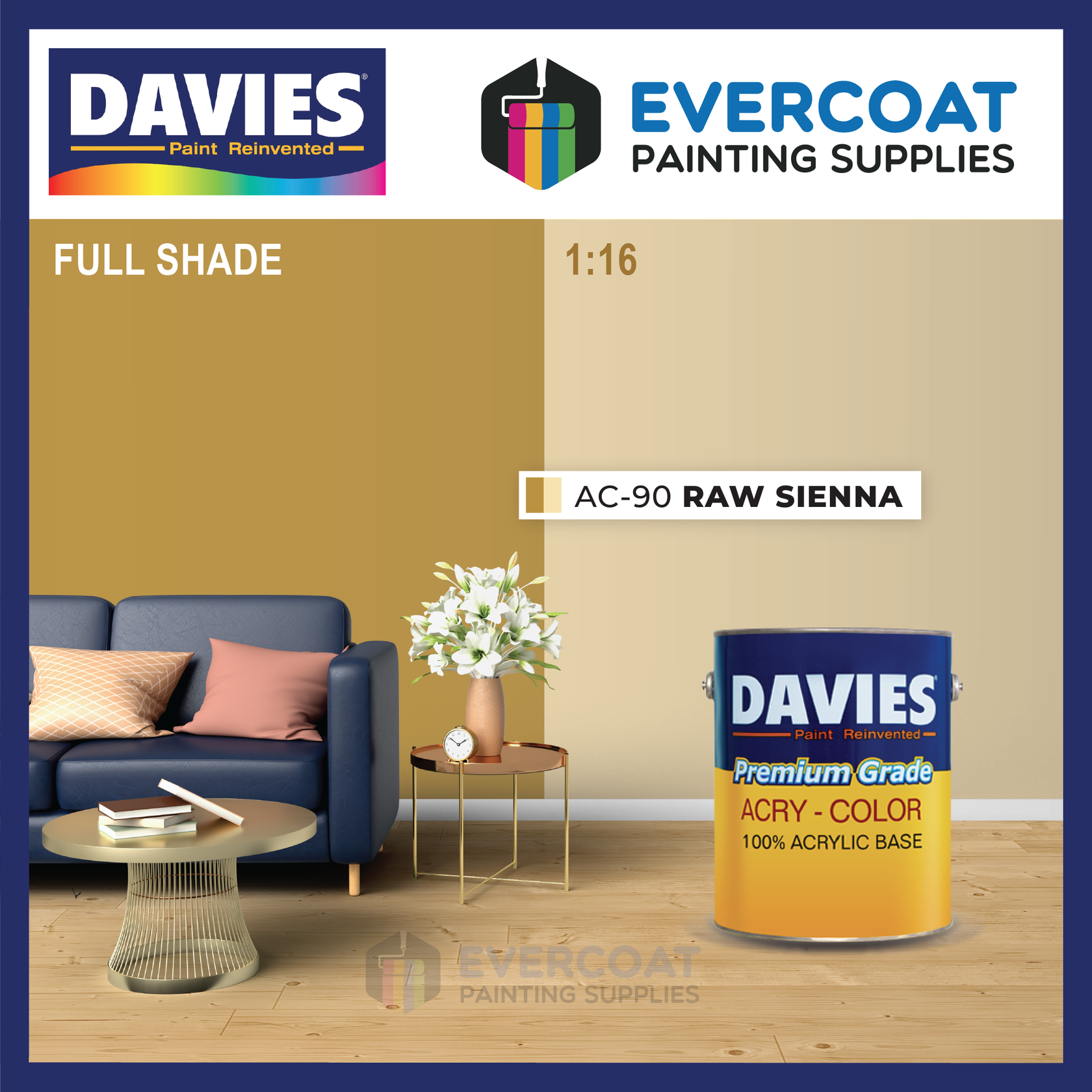 Davies Acry-Color 100% Acrylic Water-Based Colorant – Evercoat Painting ...