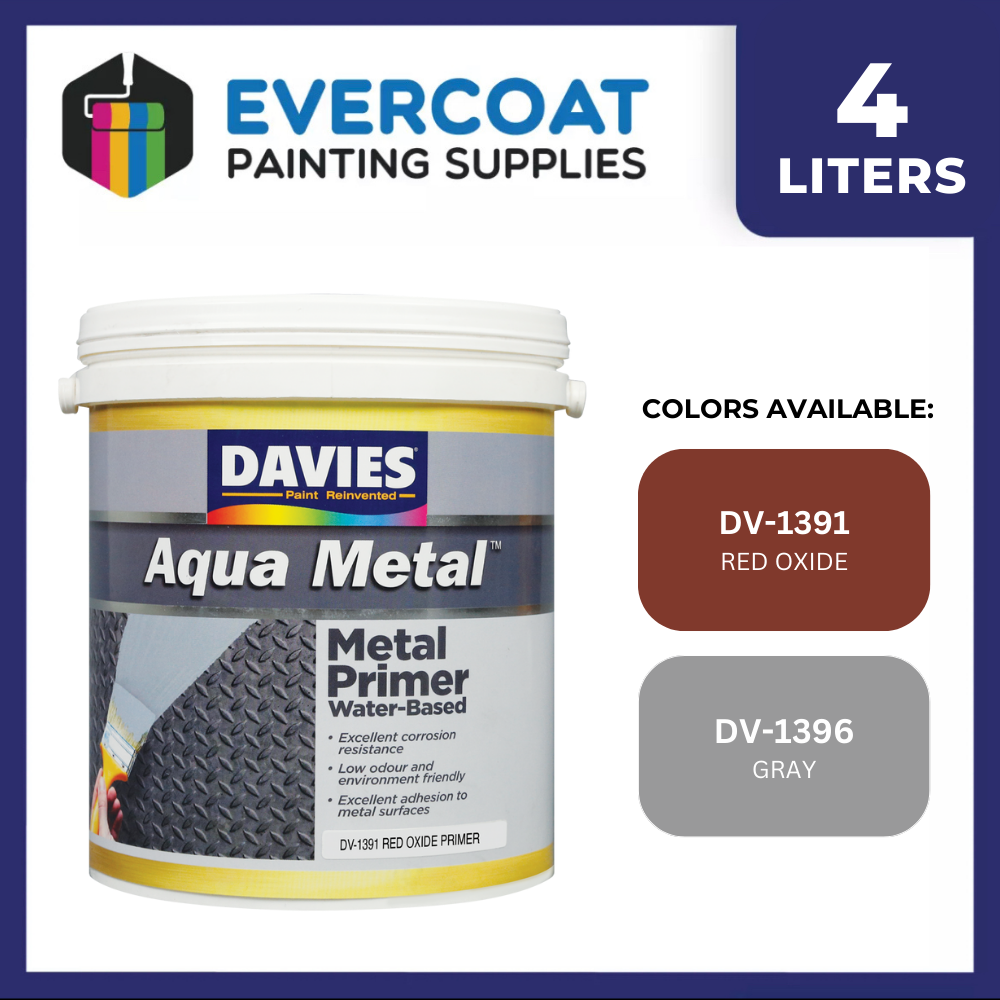 AQUA METAL Water-Based : Metal Primer – Evercoat Painting Supplies