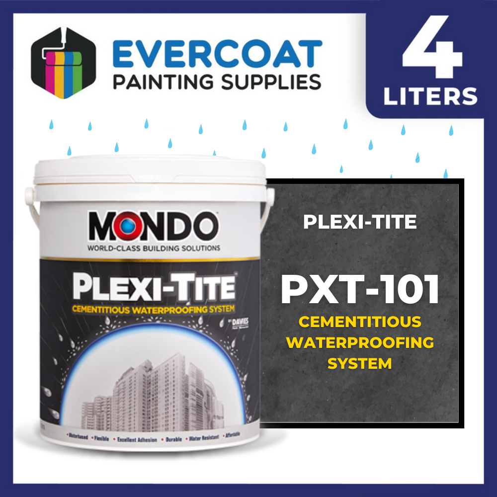 Mondo Plexi-tite™ Cementitious Waterproofing System – Evercoat Painting ...