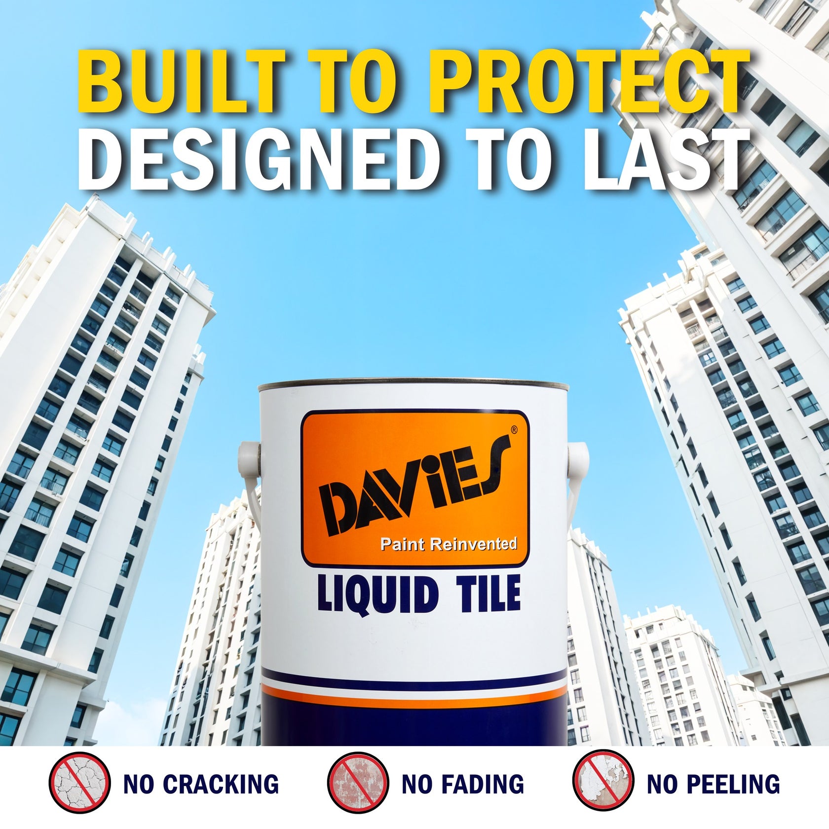 Davies Liquid Tile® 100% Acrylic Solvent-Based Wall Coating System ...