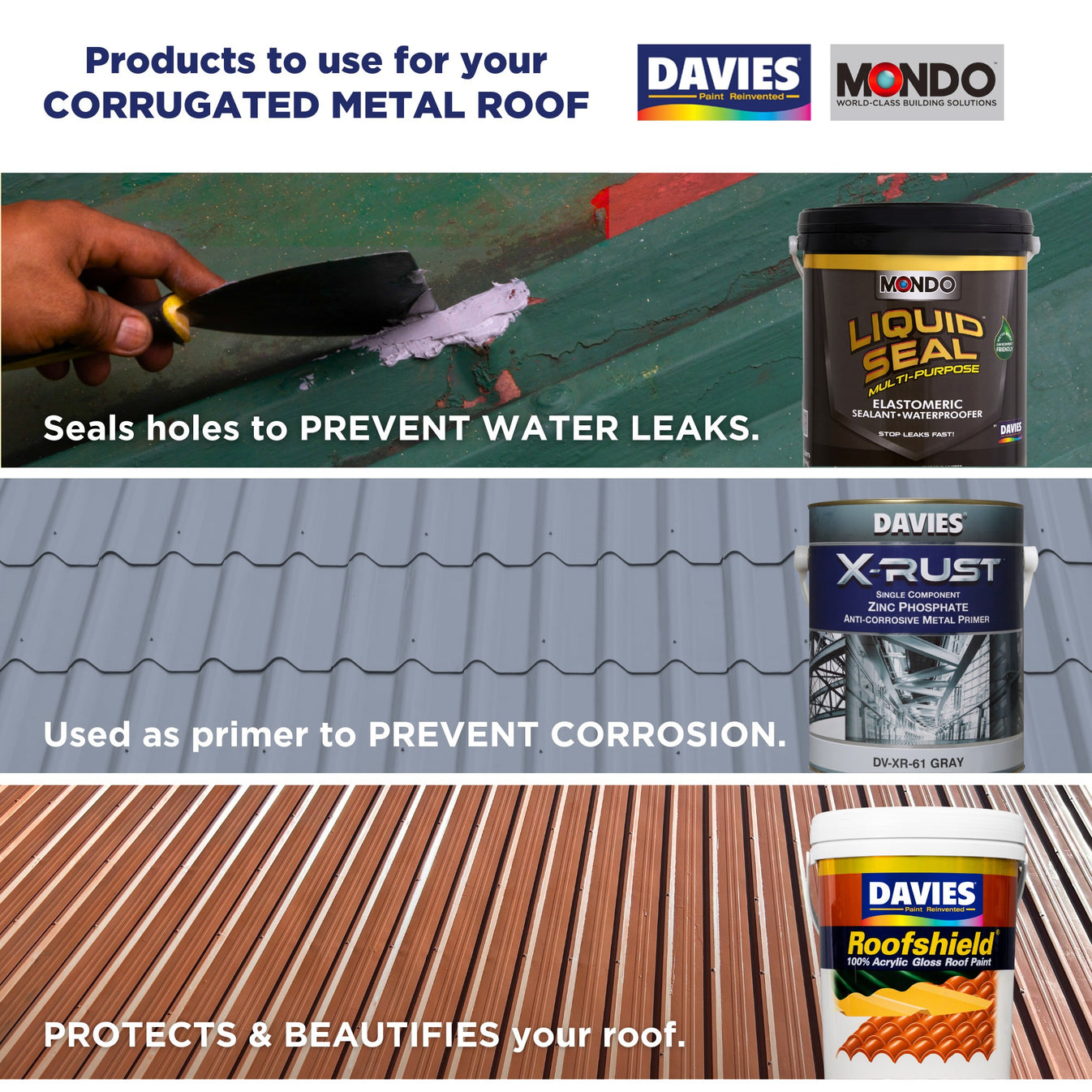 Mondo Liquid Seal™ 2-in-1 Elastomeric Sealant & Waterproofer – Evercoat ...