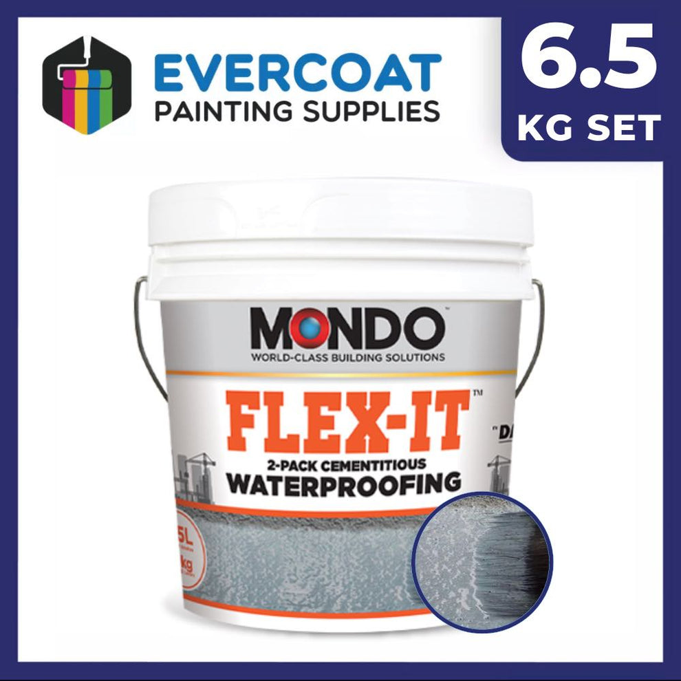 Mondo Flex-It 2-Component Cementitious Waterproofing System – Evercoat ...