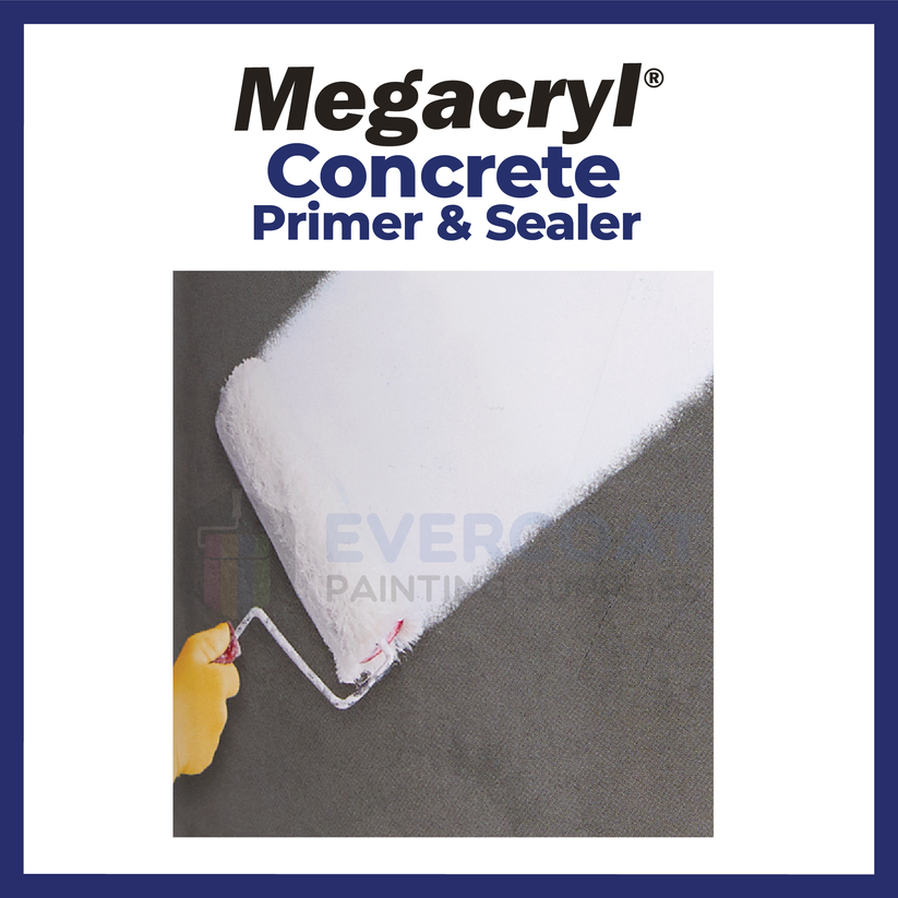 Megacryl® Concrete Primer & Sealer (Water-based) – Evercoat Painting ...